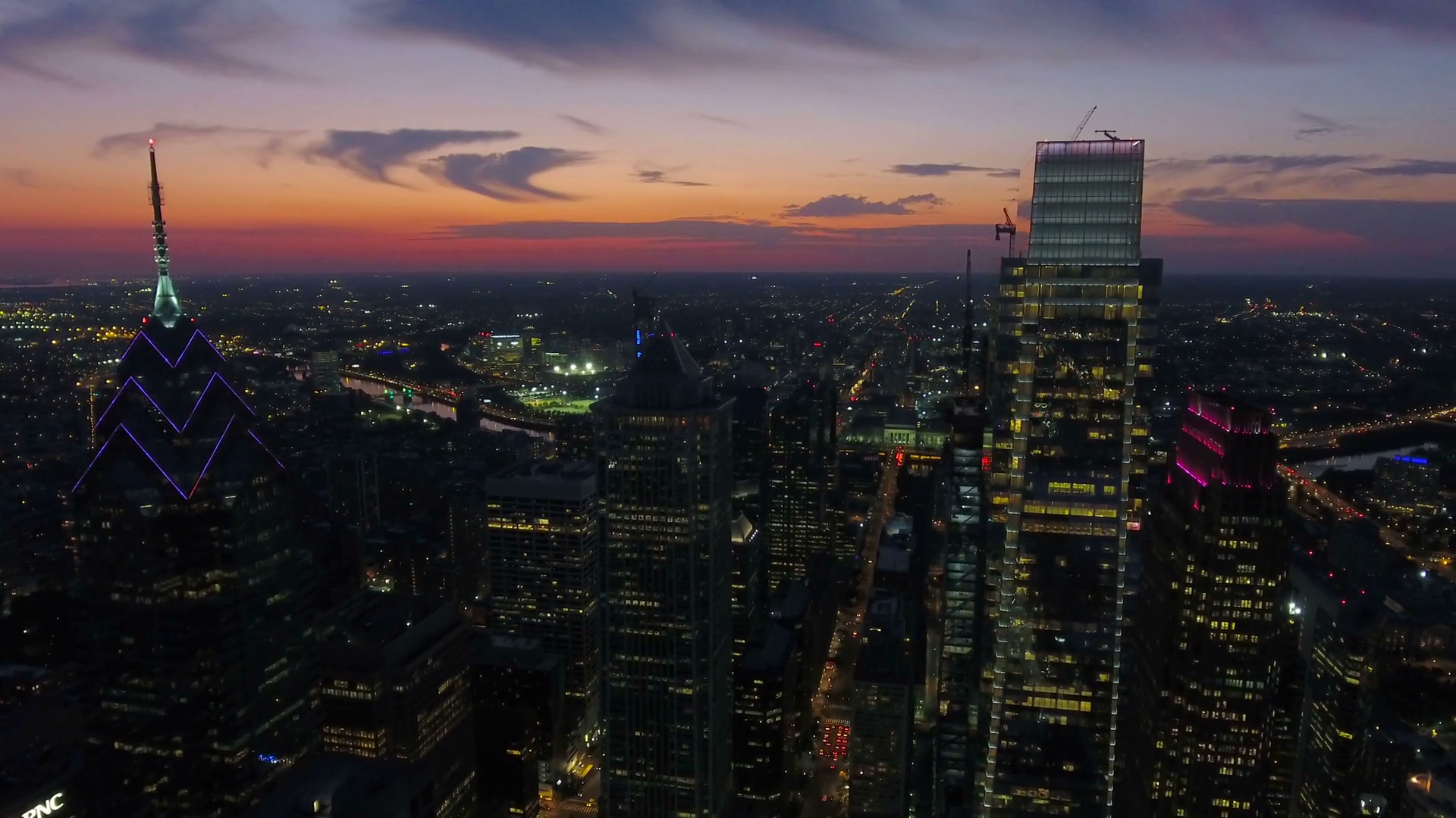 Aerial Pennsylvania Philadelphia September Stock Footage SBV-312726455 ...