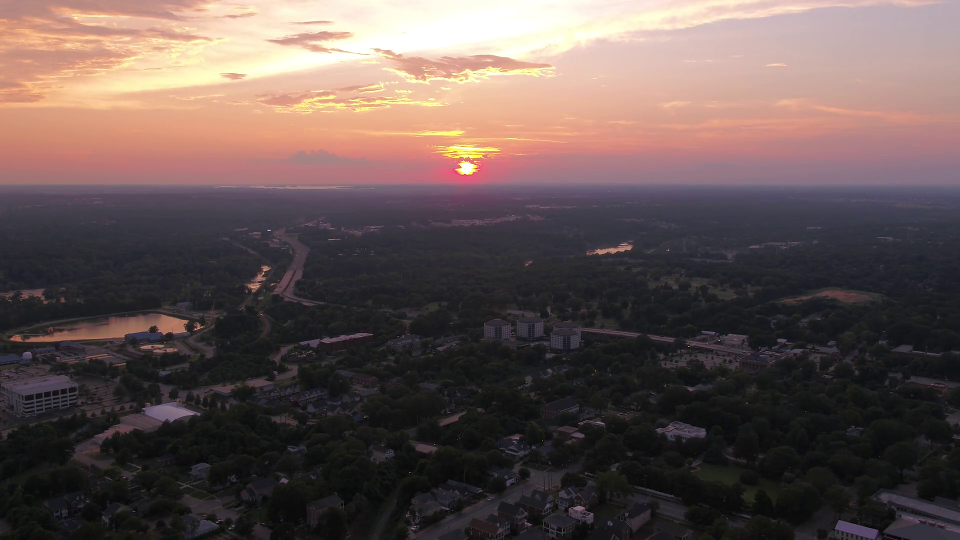 Aerial South Carolina Columbia July 2017 Stock Footage SBV-317842806 ...