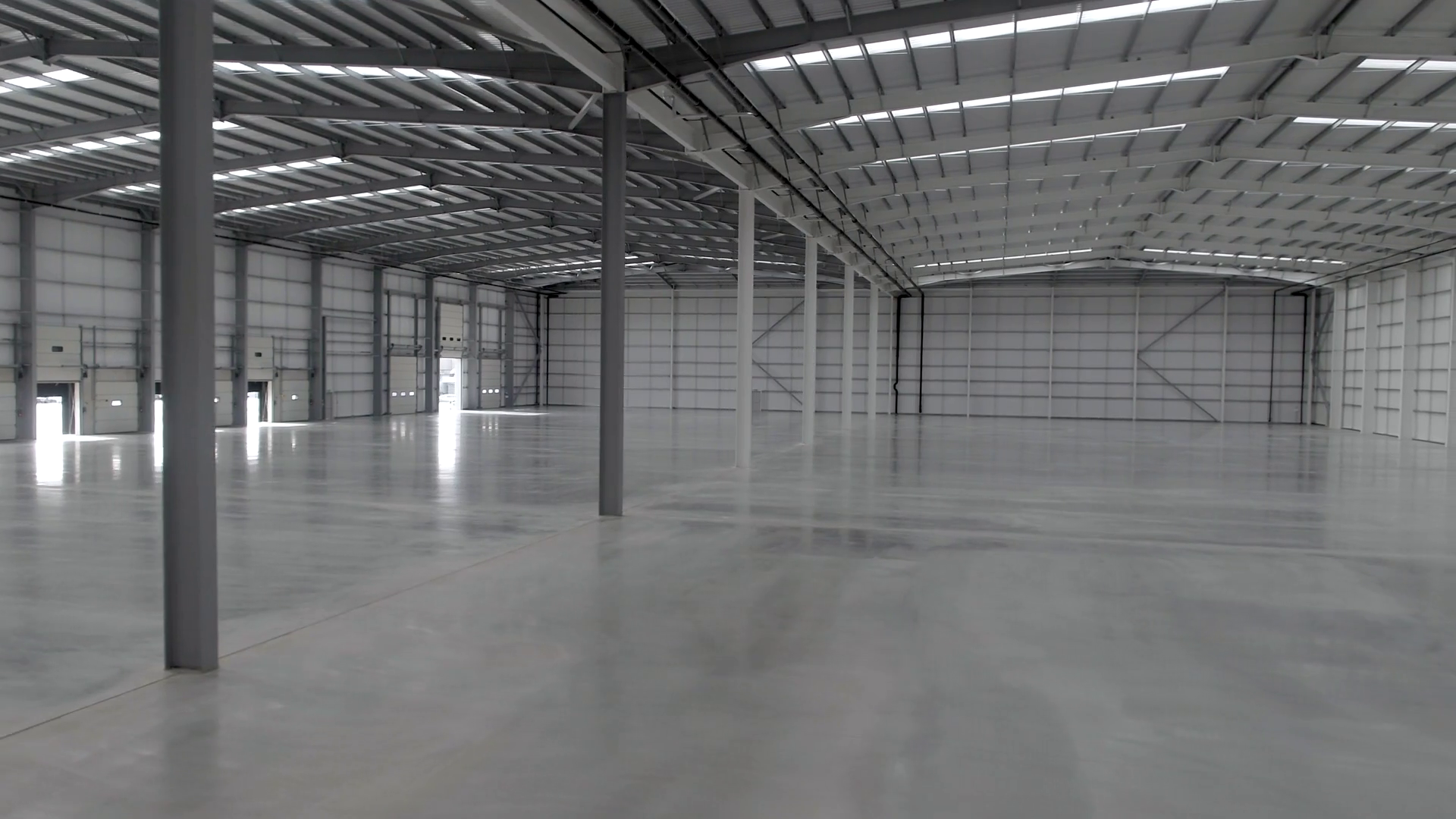 Bare Warehouse Unit Ready Installation Of Stock Footage SBV-348562257 ...