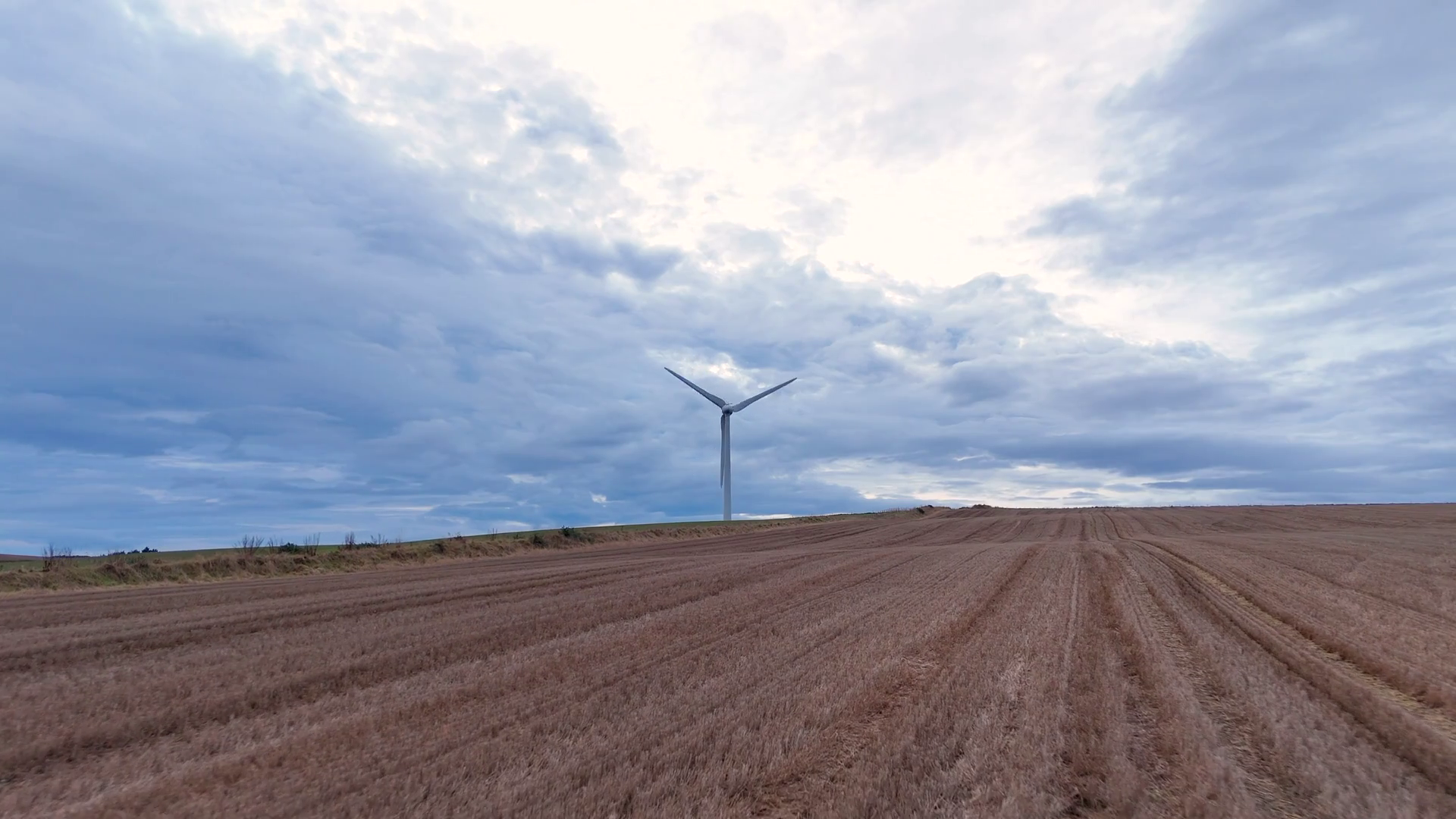 Onshore Wind Farm Turbines In Countryside Stock Footage SBV-348742103 ...