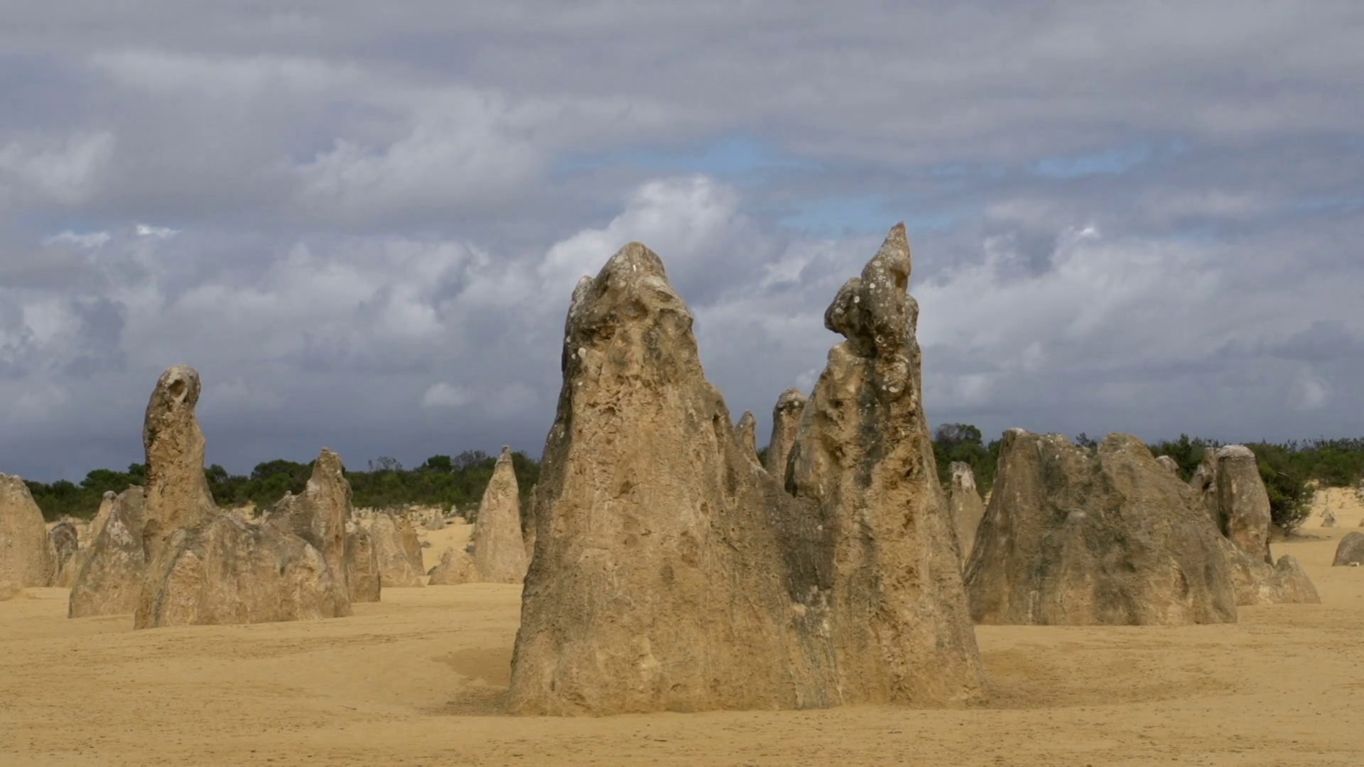 Close Up Pan Of Pinnacles In Western Stock Footage SBV-300308145 ...