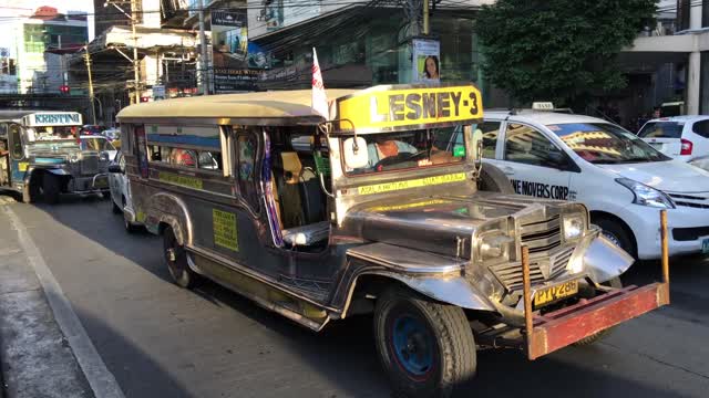 Jeepney Car Stock Footage: Royalty-Free Video Clips - Storyblocks