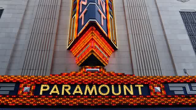 Marquee Sign Stock Footage: Royalty-Free Video Clips - Storyblocks