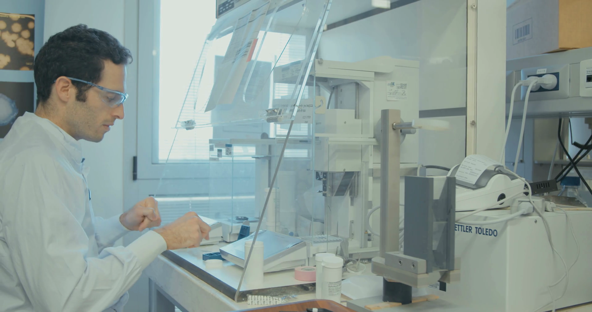Lab Technician Working In Pharmaceutical Stock Footage SBV-306847286 ...