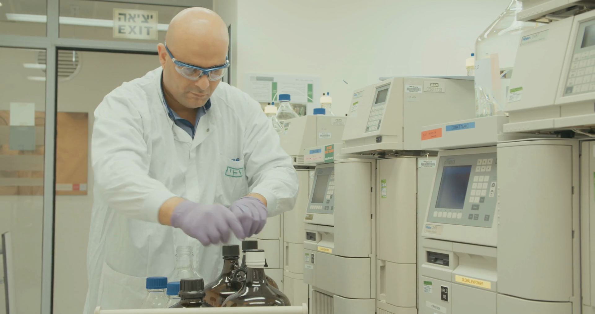 Lab Technician Working With Mass Stock Footage SBV-306851001 - Storyblocks