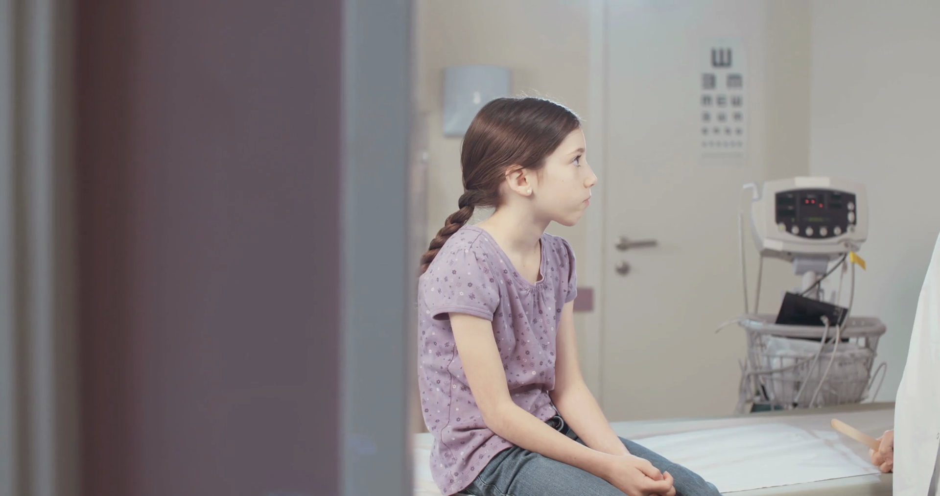 Sick Girl Checked Female Doctor Stock Footage SBV-311839513 - Storyblocks