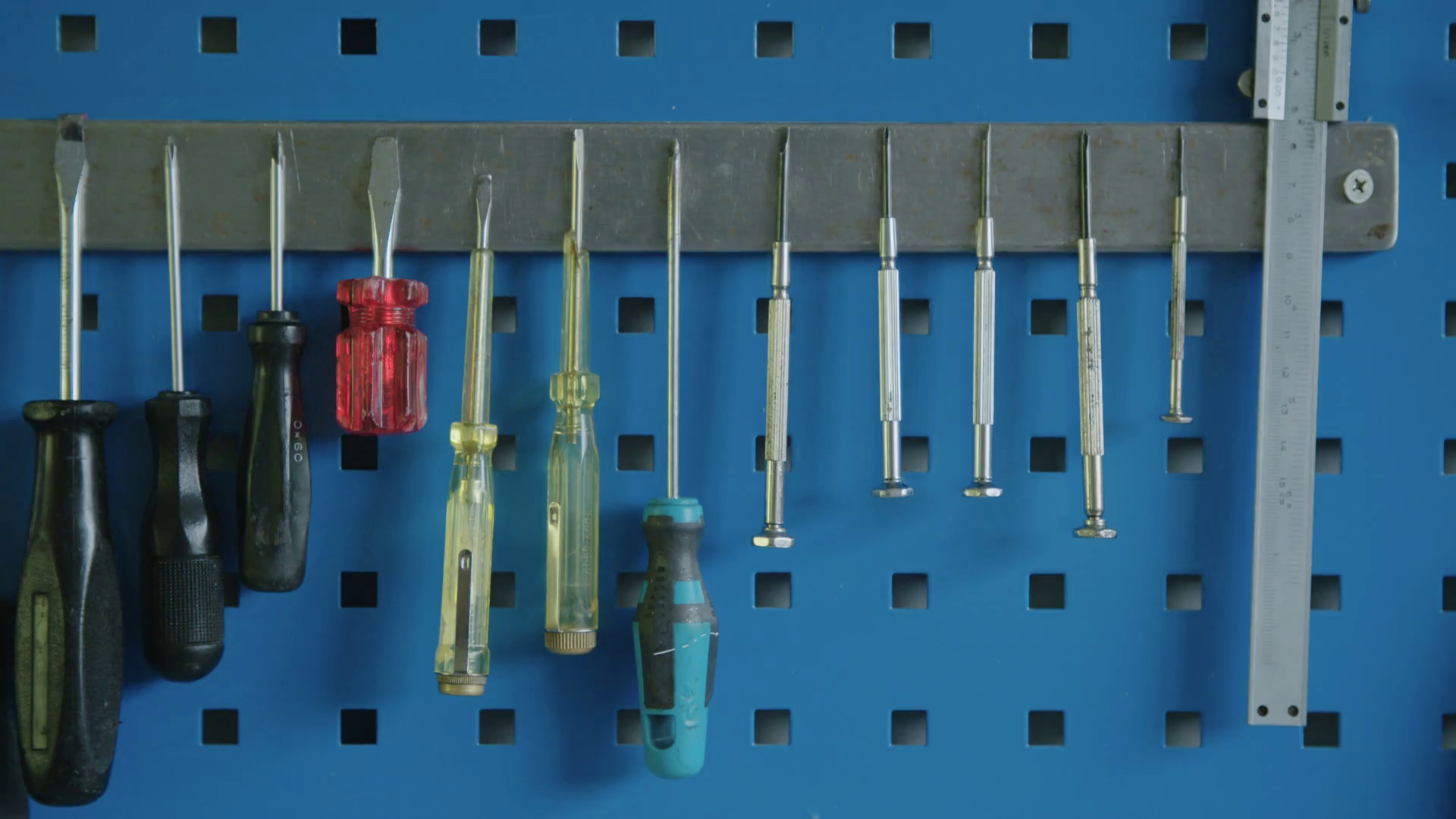 Tool Board With Hand Taking Tools Stock Footage SBV-306039883 - Storyblocks