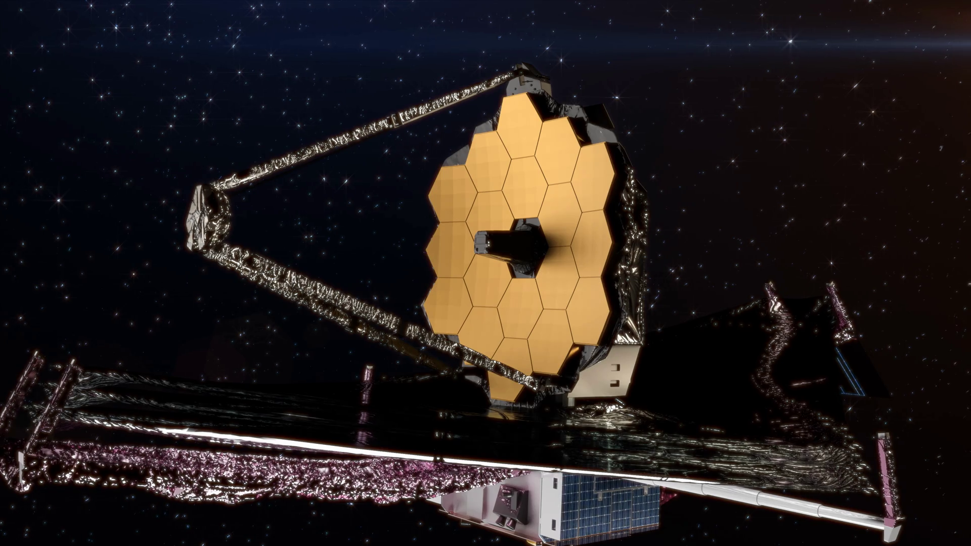James Webb Space Telescope Orbiting Sun In Stock Motion Graphics SBV ...