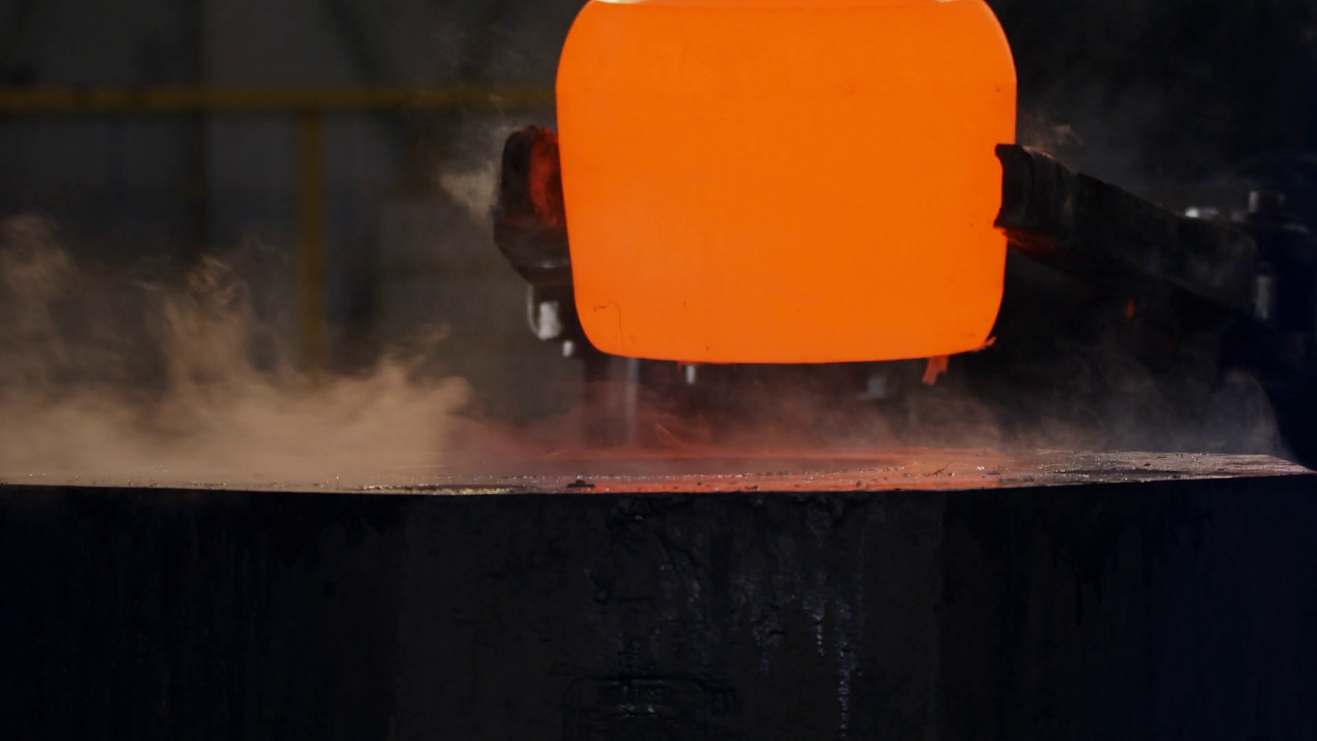 Metal Forging Aerospace Parts Using Stock Footage SBV-347569220 ...