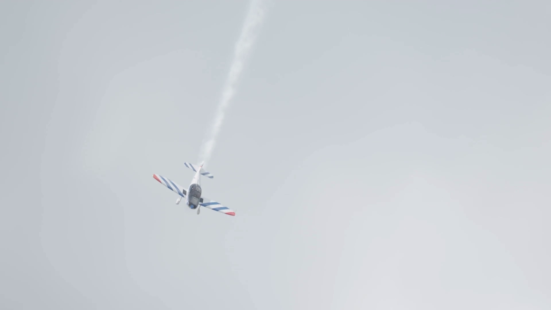 Cap 10 Bk Plane Performing Aerobatics During Stock Footage SBV ...