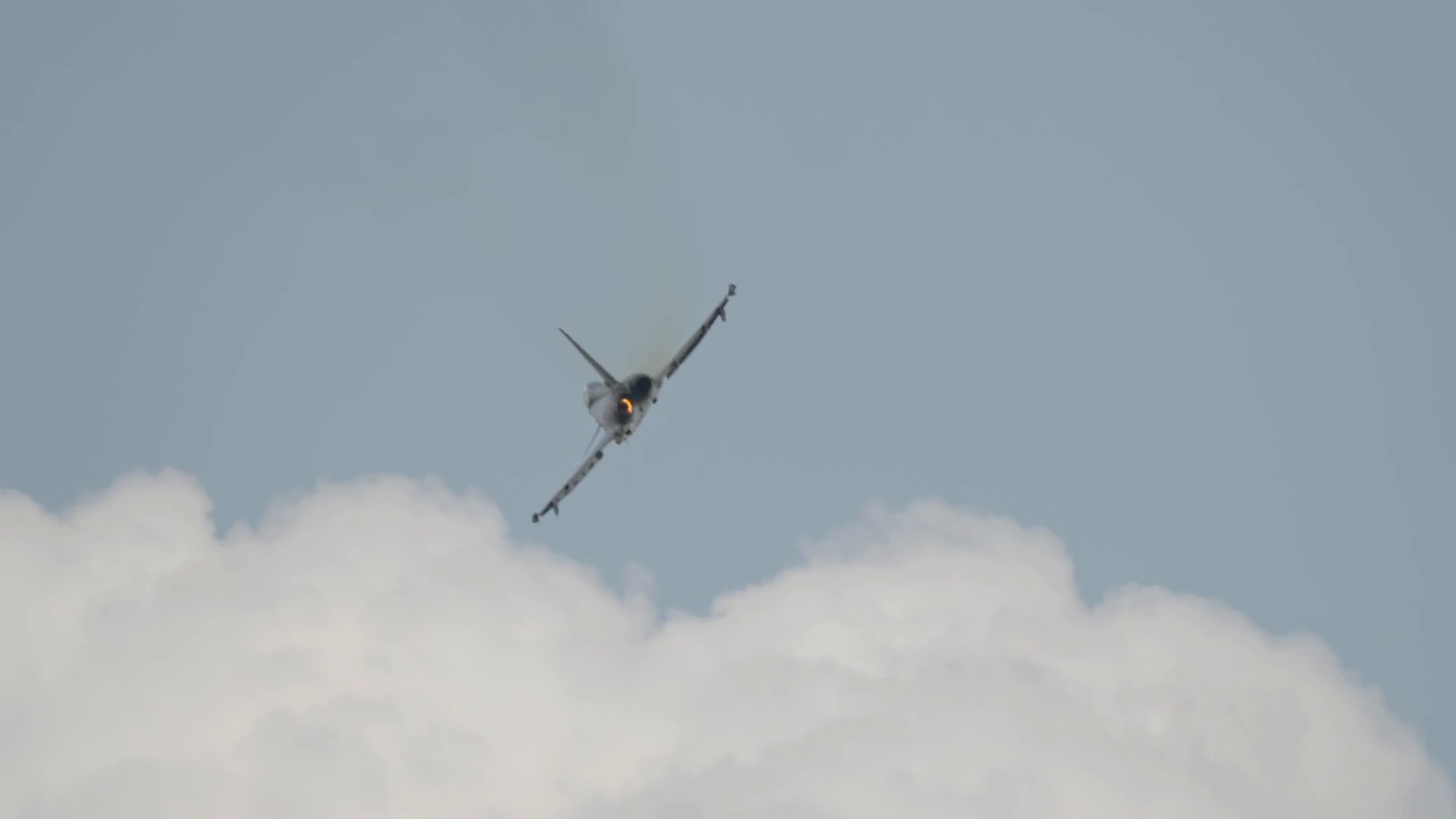 Fast Fighter Jet During High Speed Combat Stock Footage SBV-347793179 ...