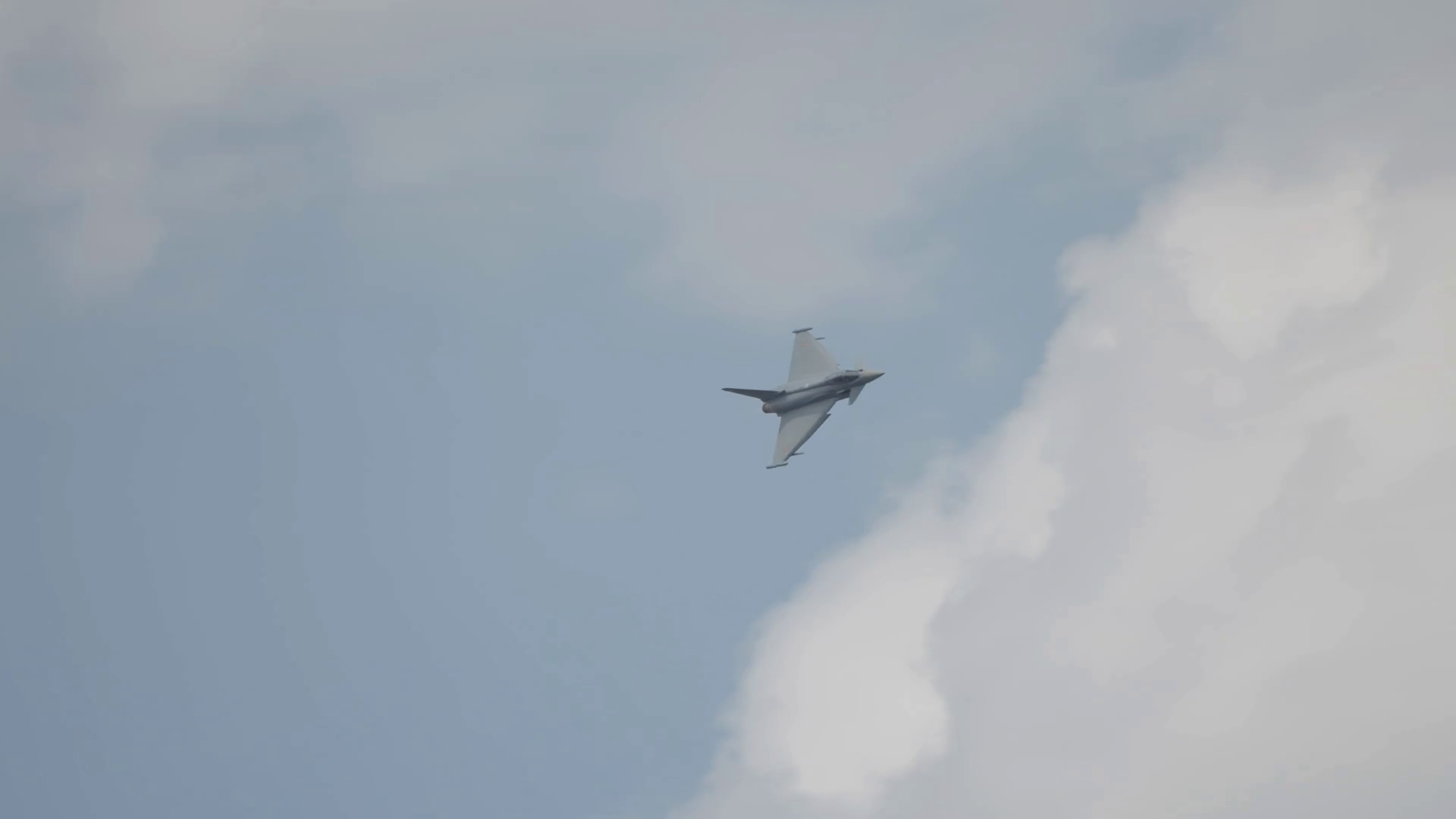 Fast Fighter Jet During High Speed Combat Stock Footage SBV-347793186 ...