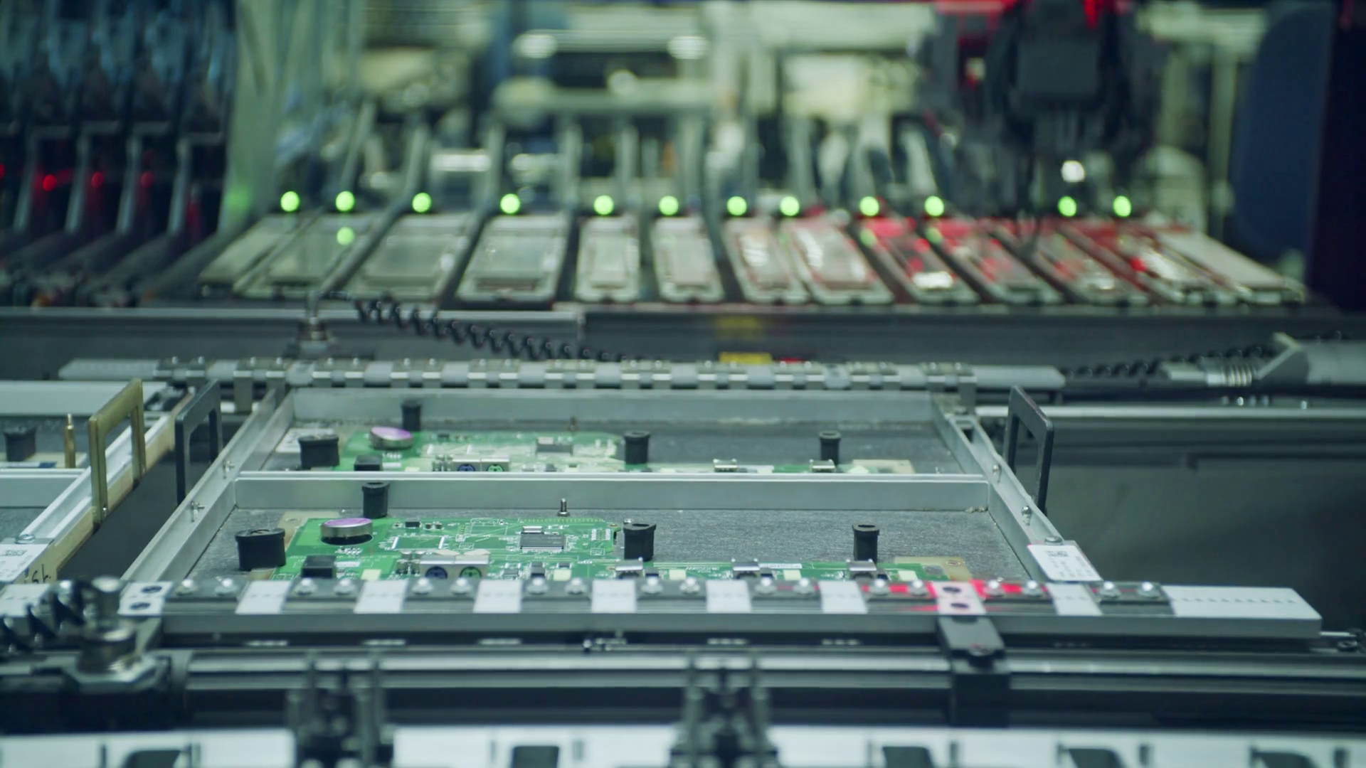 Automated Smt Machine Placing Electronic Stock Footage SBV-336514746 ...