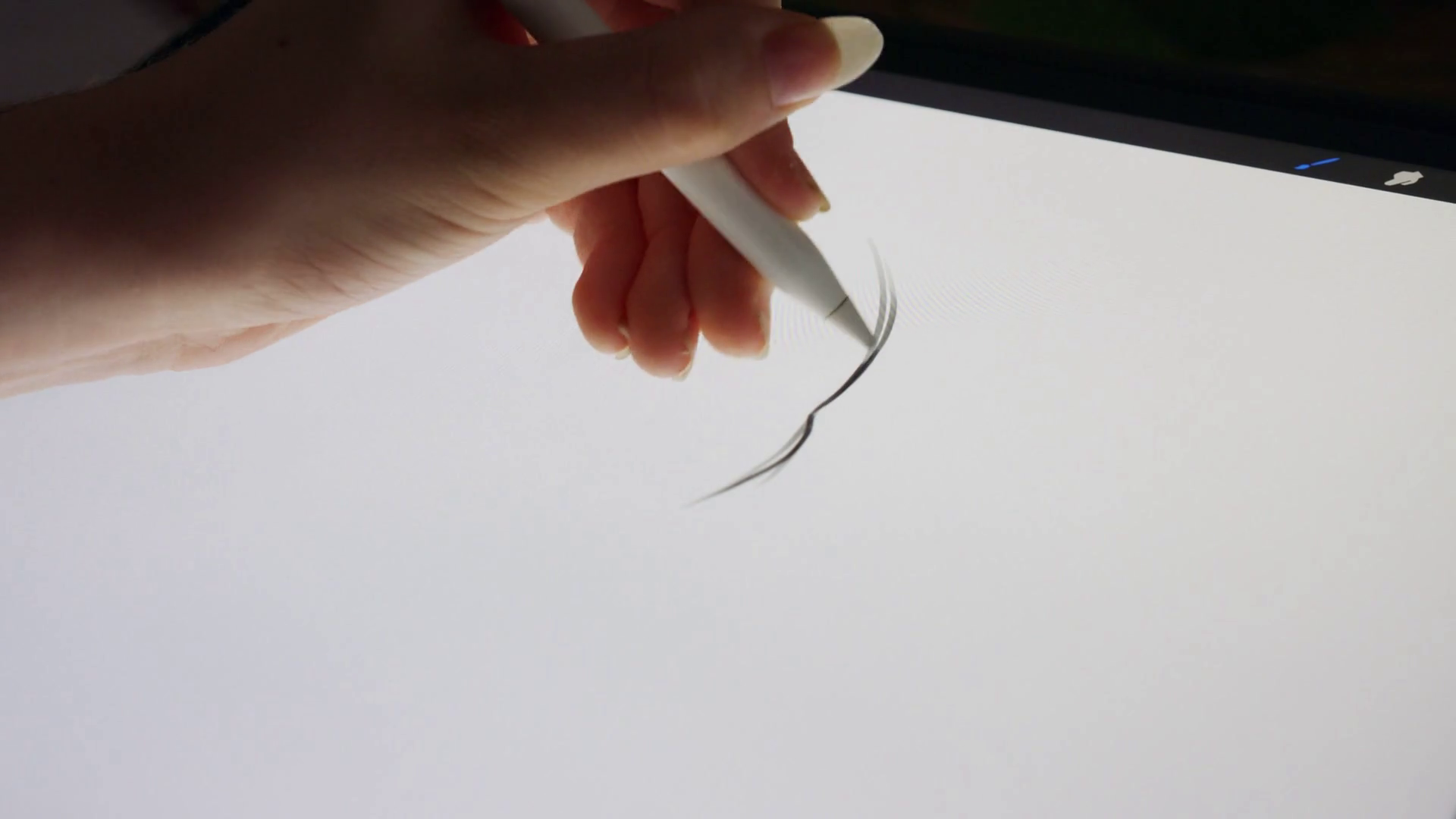 Close Up Of Digital Pen Drawing Artwork On Stock Footage SBV-338654459 ...