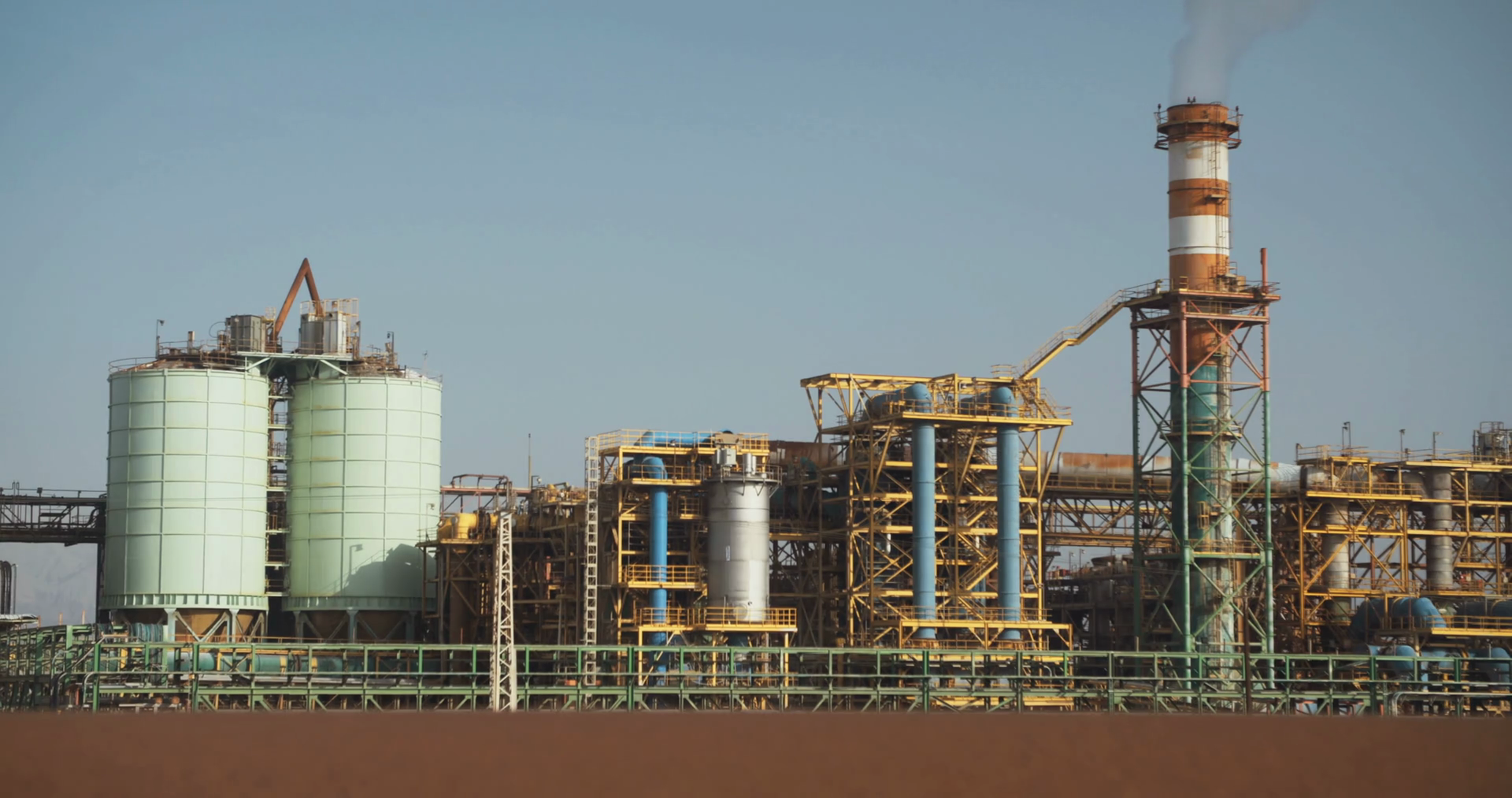 Dead Sea Works Chemical Factory Minerals Stock Footage SBV-321754502 ...