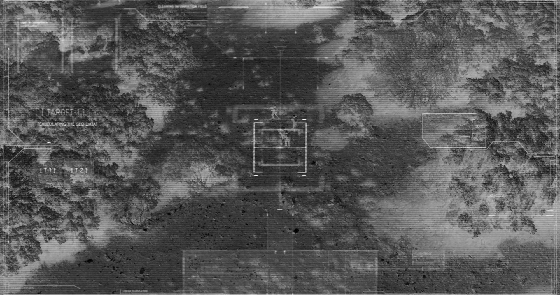 Drone With Thermal Night Vision View Of Stock Footage SBV-334456273 ...
