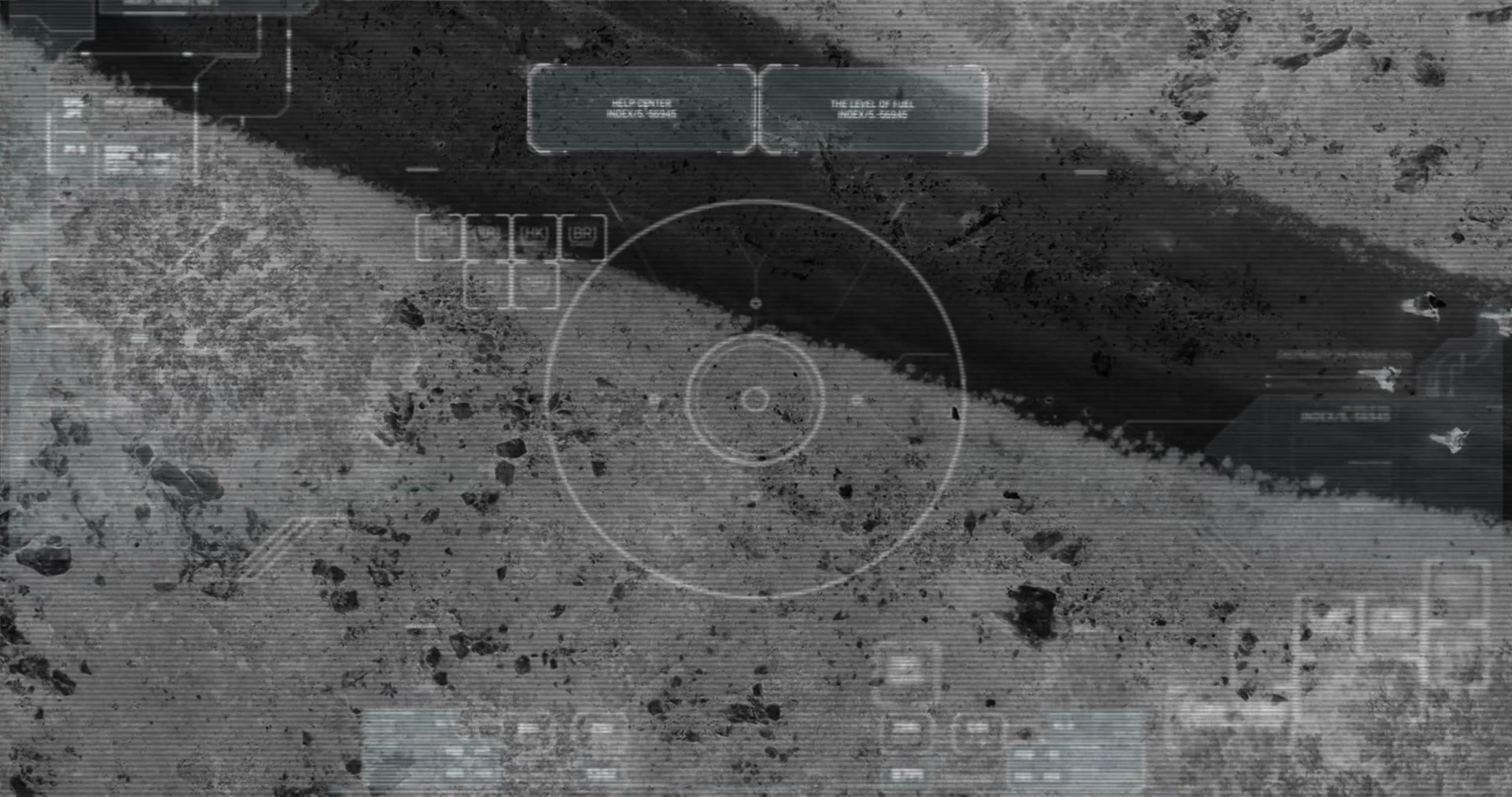 Drone With Thermal Night Vision View Of Stock Footage SBV-334460006 ...