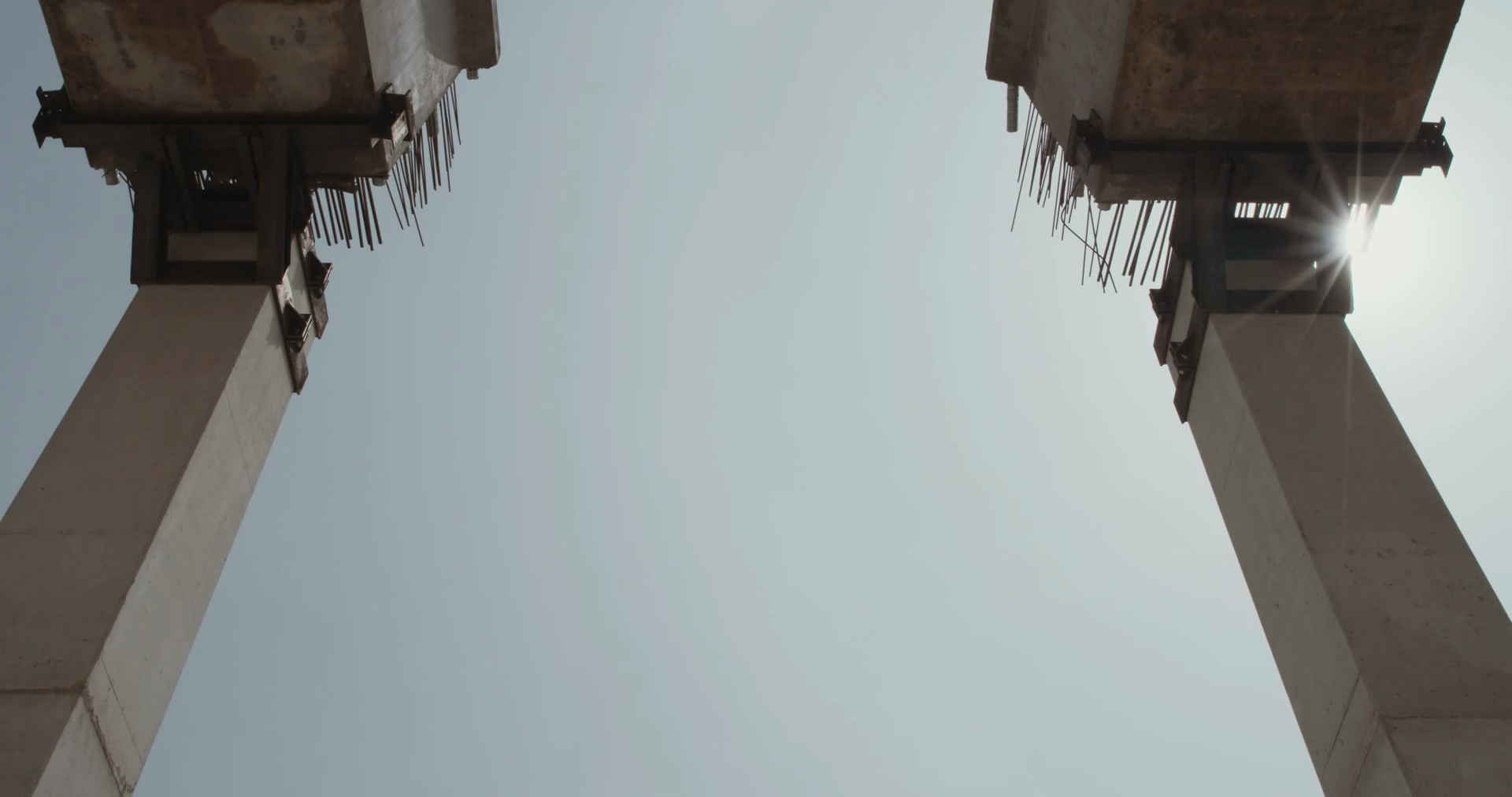 Large Highway Bridge Construction Site Stock Footage SBV-314583007 ...