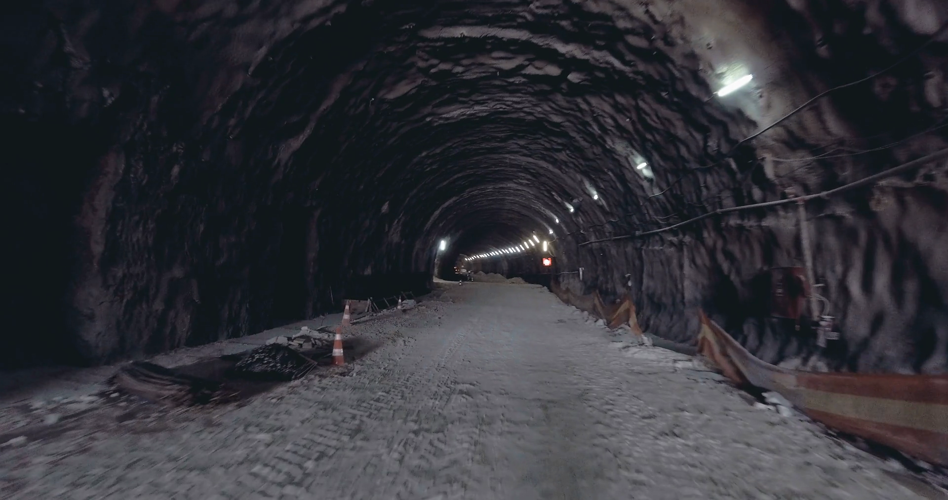 Large Scale Highway Tunnel Construction Stock Footage SBV-314583909 ...