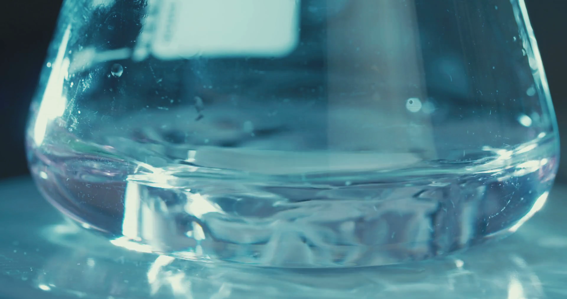 Slow Motion Of Mixing Chemicals Inside Test Stock Footage SBV-322212100 ...