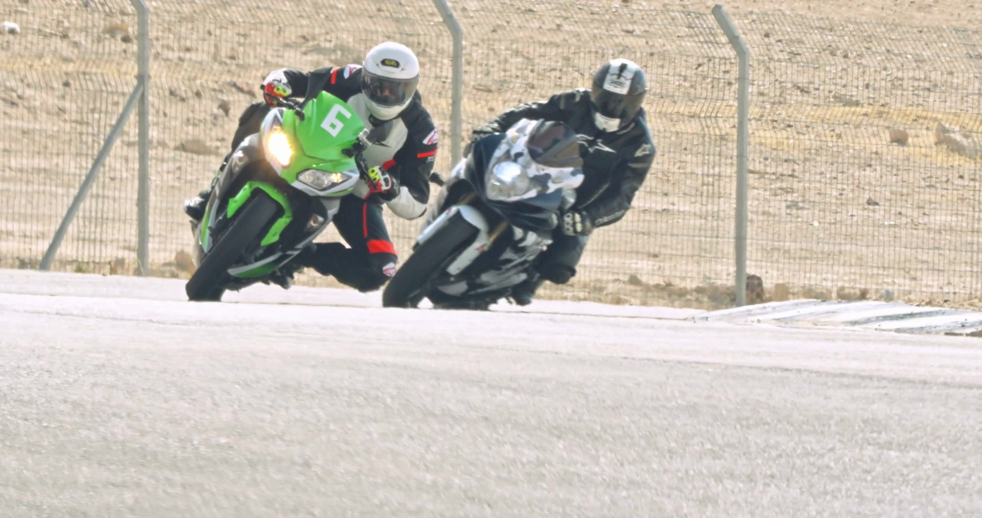 Slow Motion Of Sport Motorcycles Making Stock Footage SBV-324070745 ...