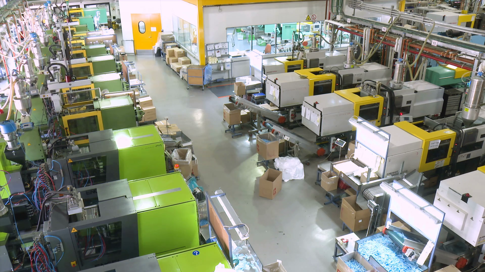 Timelapse Of Large Manufacturing Facility Stock Footage SBV-318738238 ...