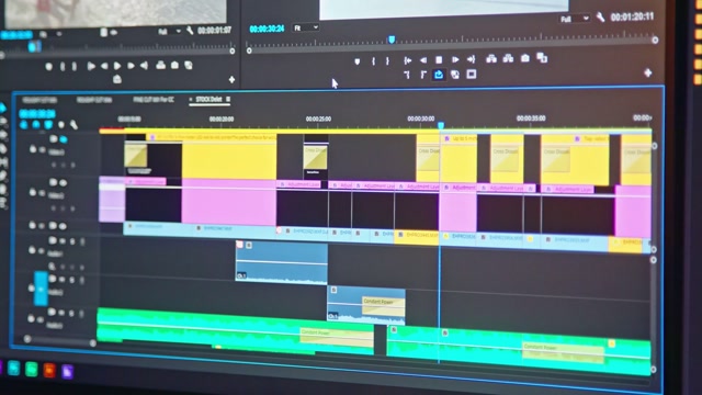 Video Editing Timeline Stock Footage: Royalty-Free Video Clips ...