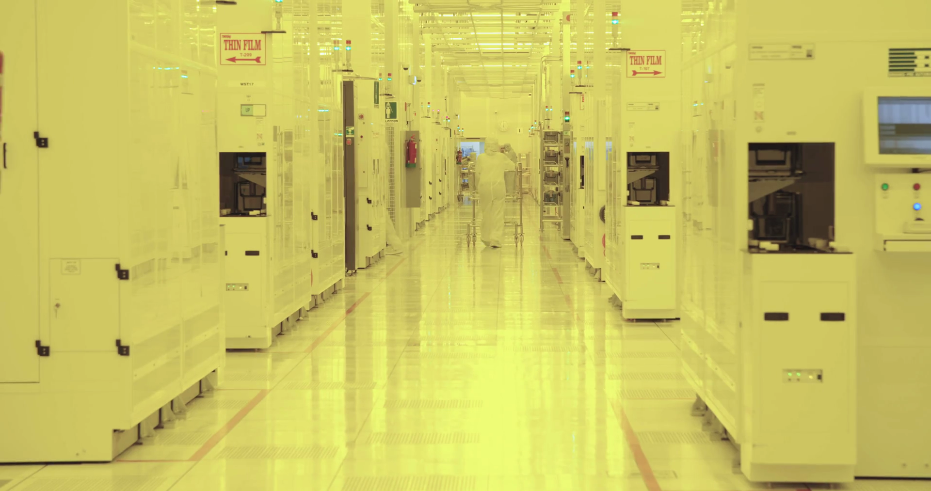 Workers In Clean Suits On Production Floor Stock Footage SBV-305478943 ...