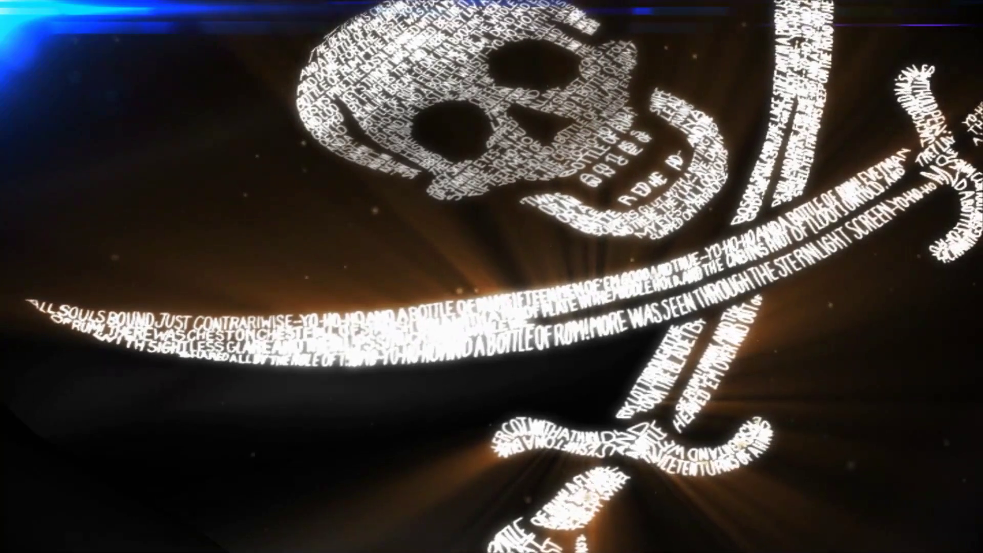 Golden Pirate Flag Stock Motion Graphics SBV-321019039 - Storyblocks