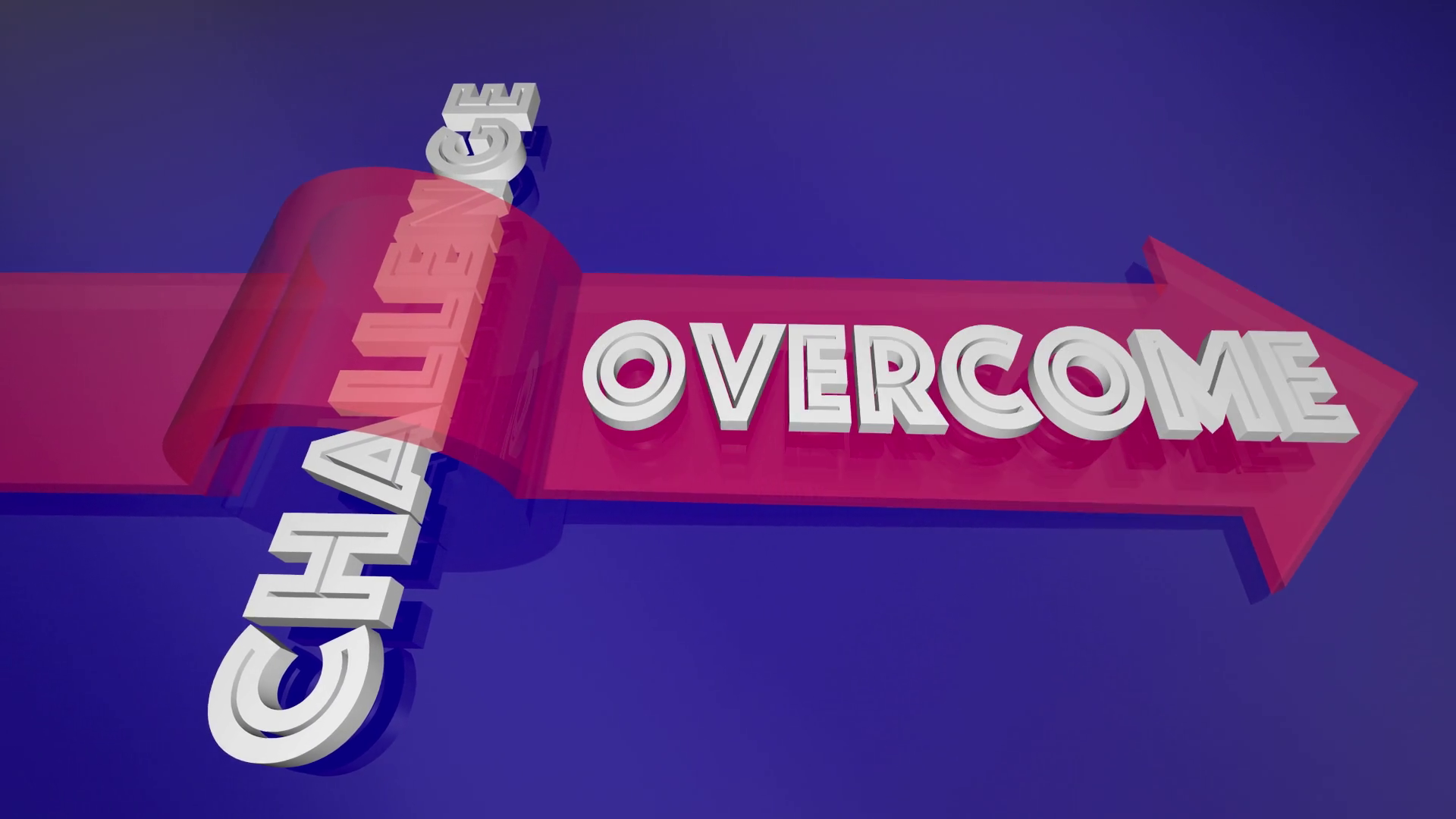 Challenge Goal Achieved Accomplishment Arrow 3 D Animation Motion ...