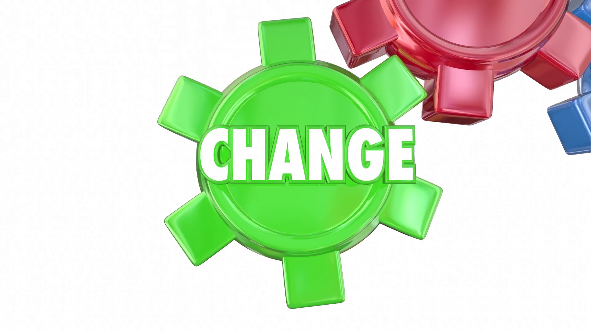 Change Adapt Innovate Improve Evolve Gears Words Animation Motion ...