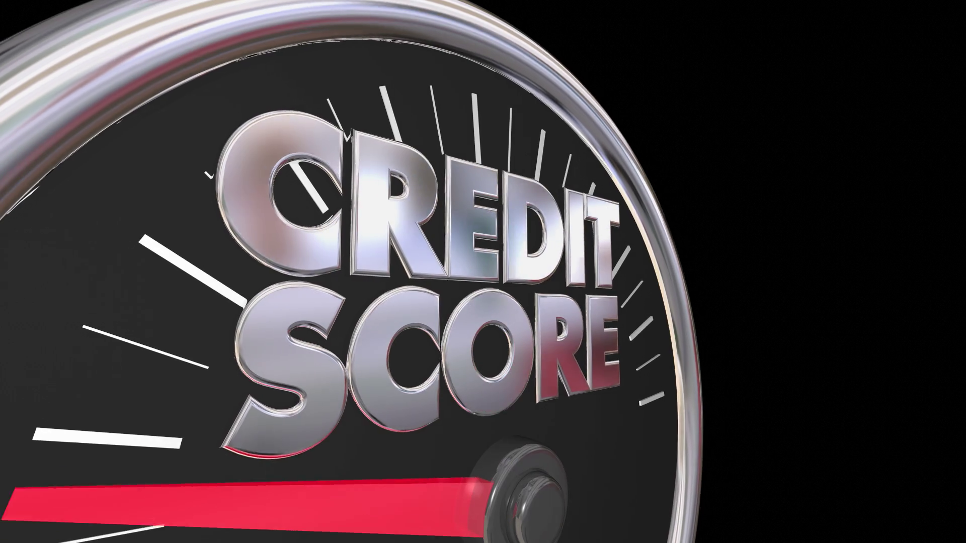 Credit Score Speedometer Better Improve Stock Motion Graphics SBV ...