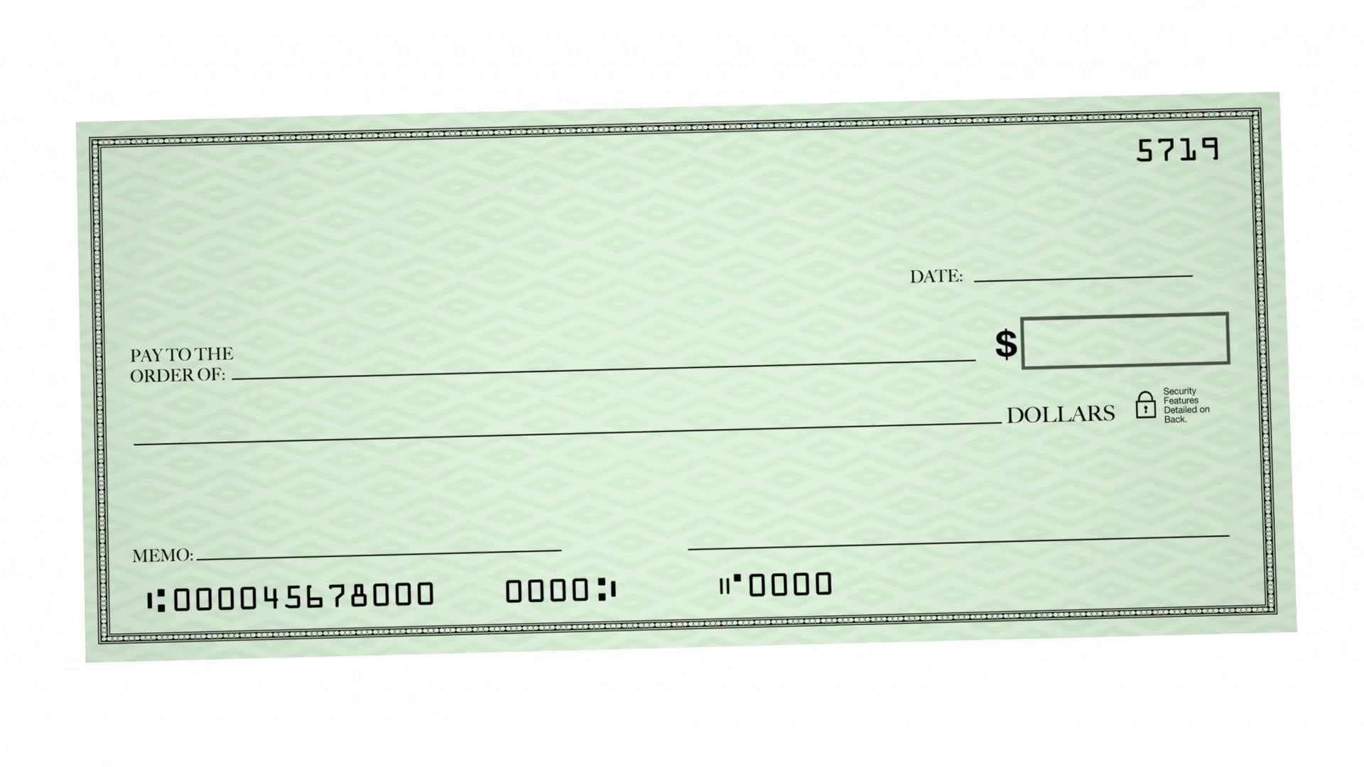 Dividends Check Money Income Word 3d Stock Motion Graphics SBV ...