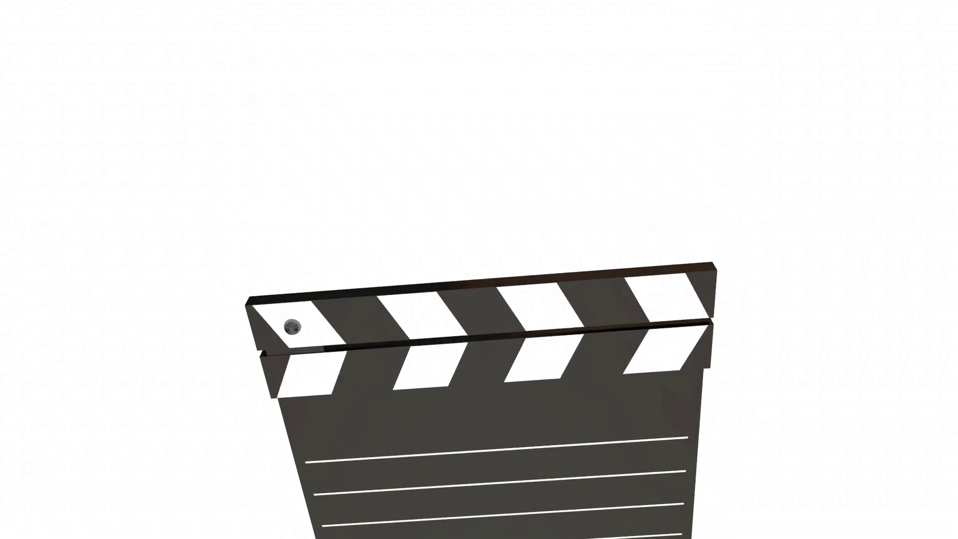 Its Showtime Movie Clapper Board Start Show Stock Motion Graphics SBV ...