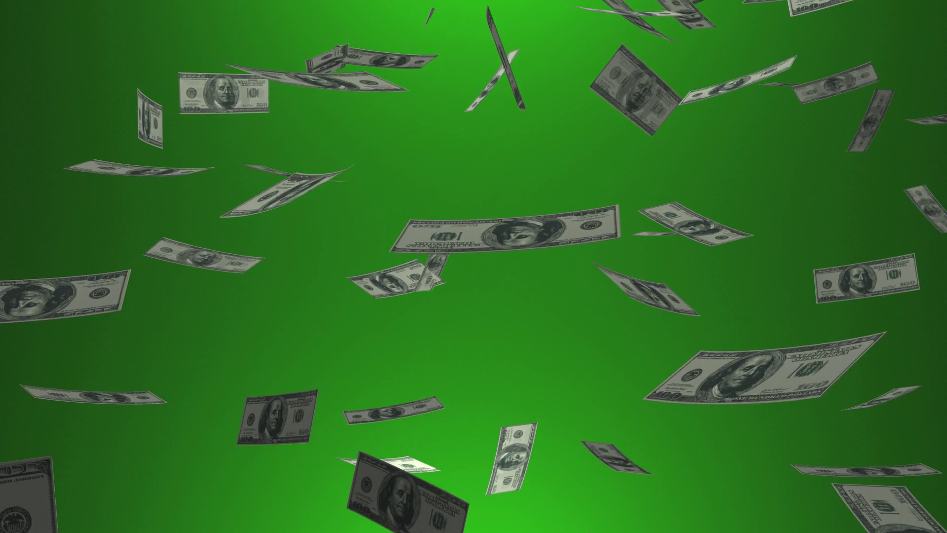 Jackpot Money Falling Winnings Cash Payout Stock Motion Graphics SBV ...