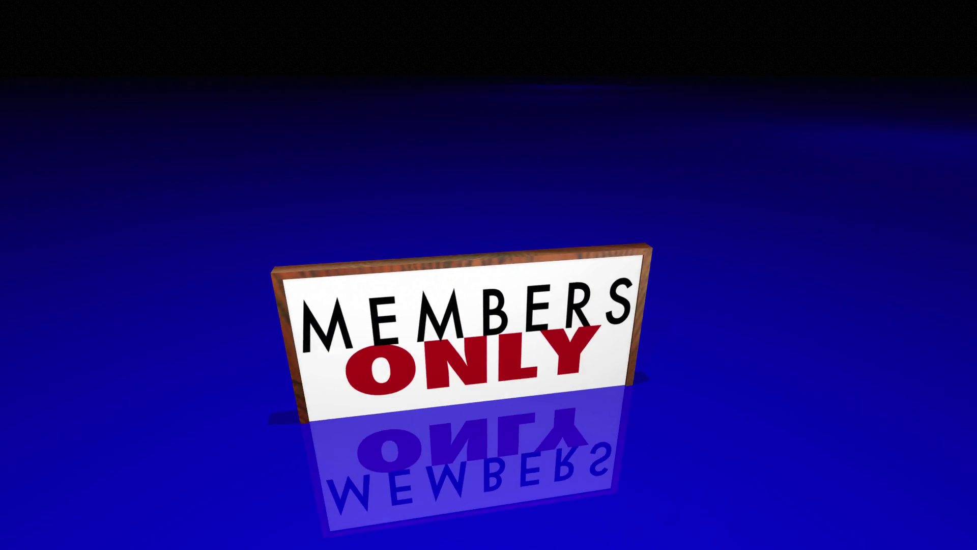 Members Exclusive Access Group Meeting Signs Stock Motion Graphics SBV ...