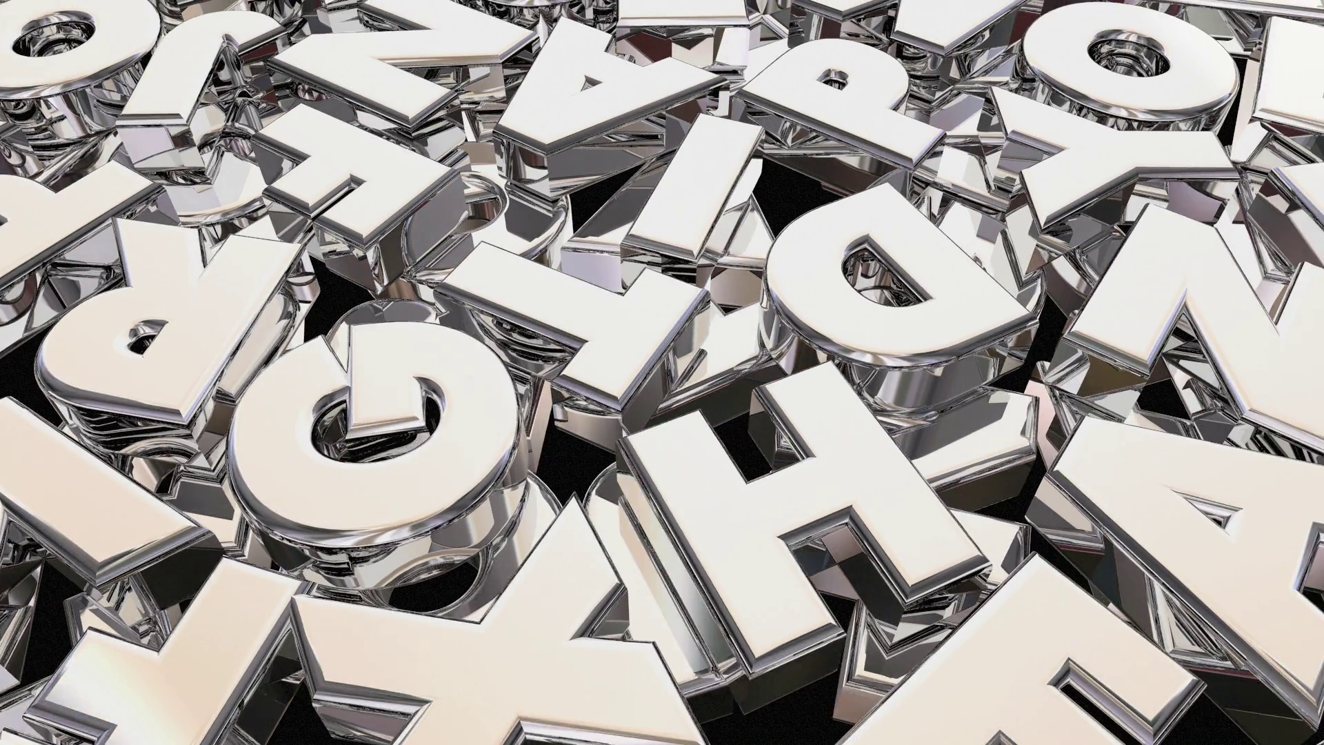 Message Word Letters Communication 3 D Animation Motion Background 00: ...