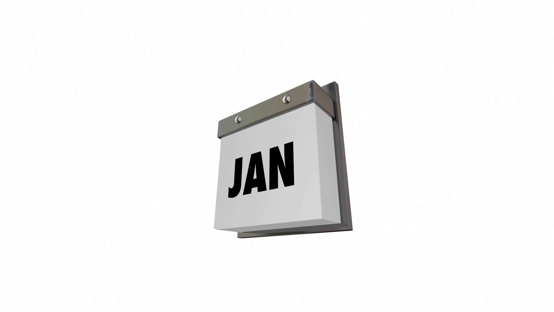 Months Calendar Pages Falling 12 Twelve Stock Motion Graphics SBV ...