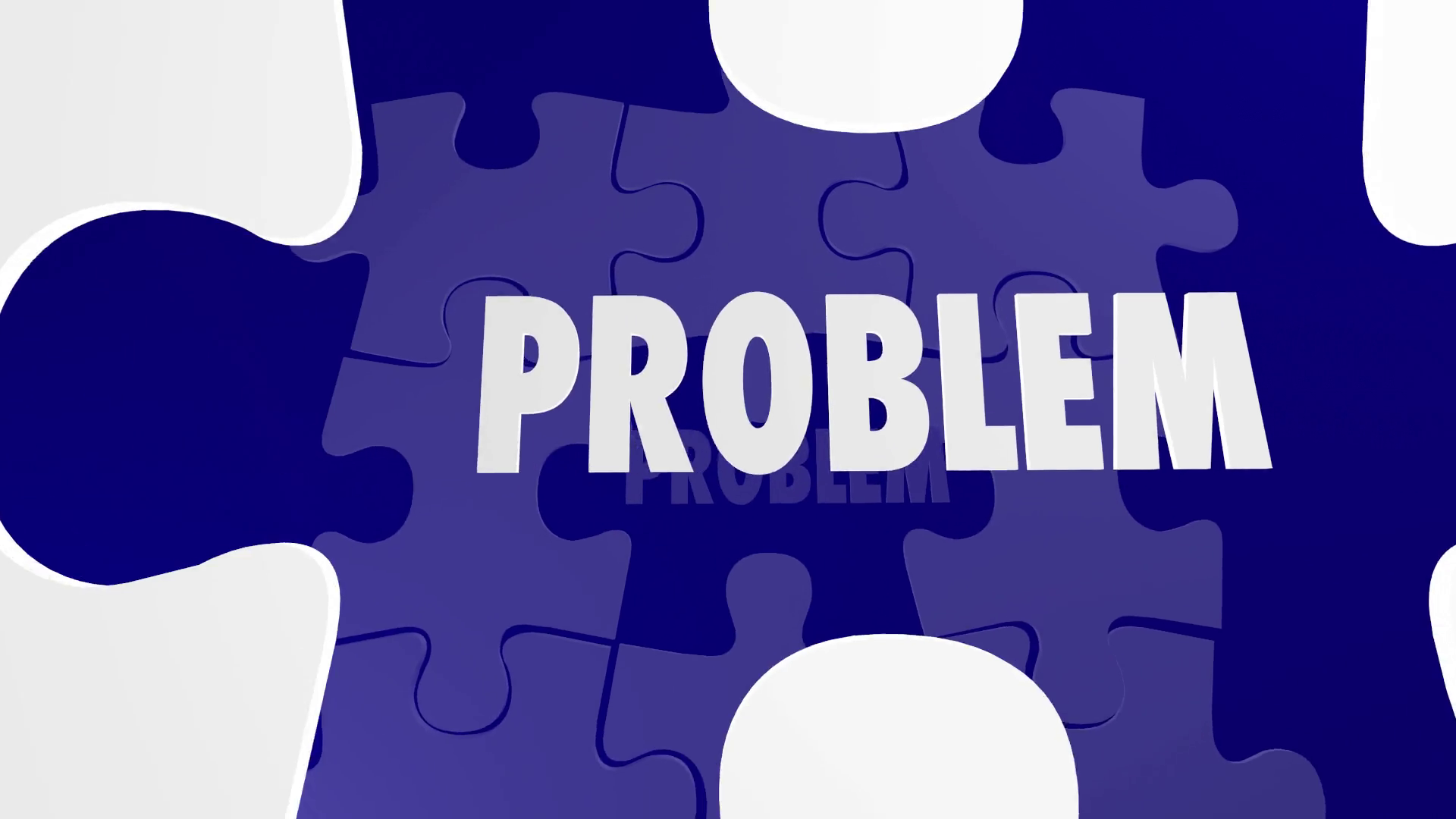Problem Solution Puzzle Pieces Fill Hole Stock Motion Graphics SBV ...