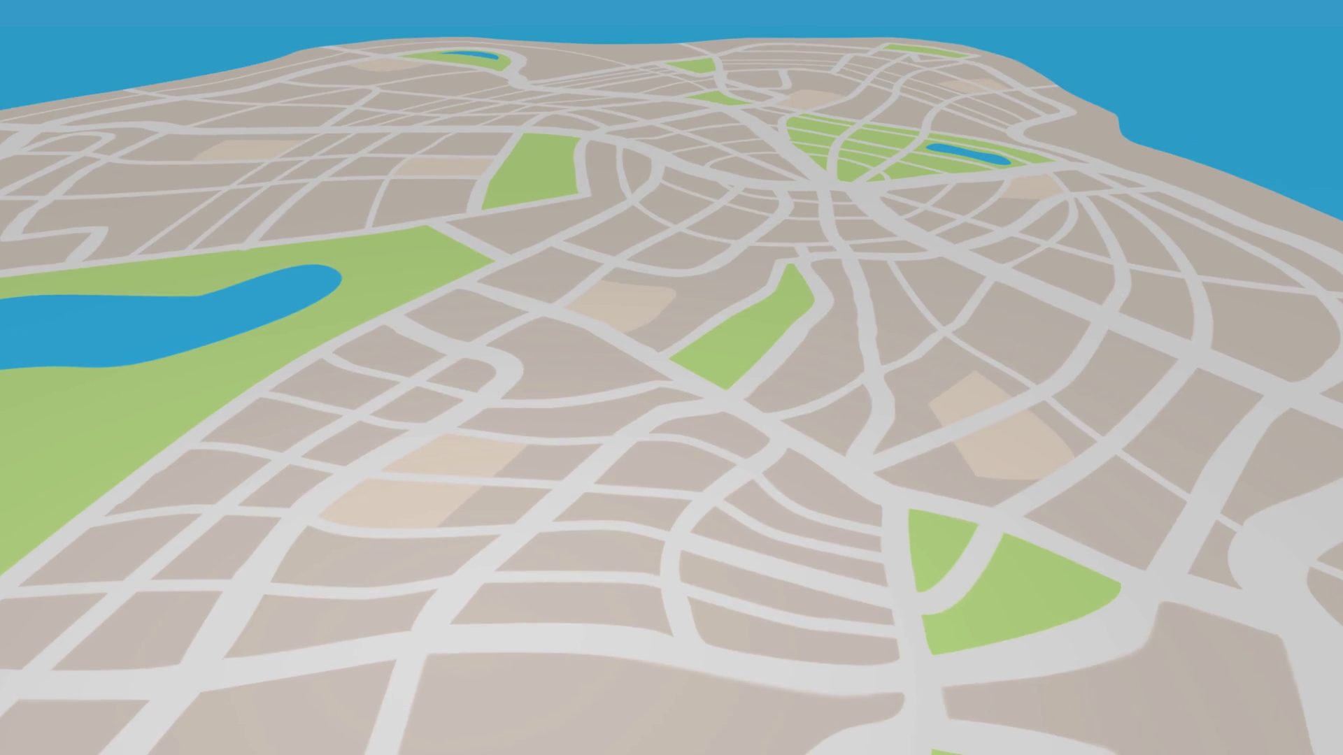 Road Trip Travel Planner Roads Map Pin Spot Stock Motion Graphics SBV ...