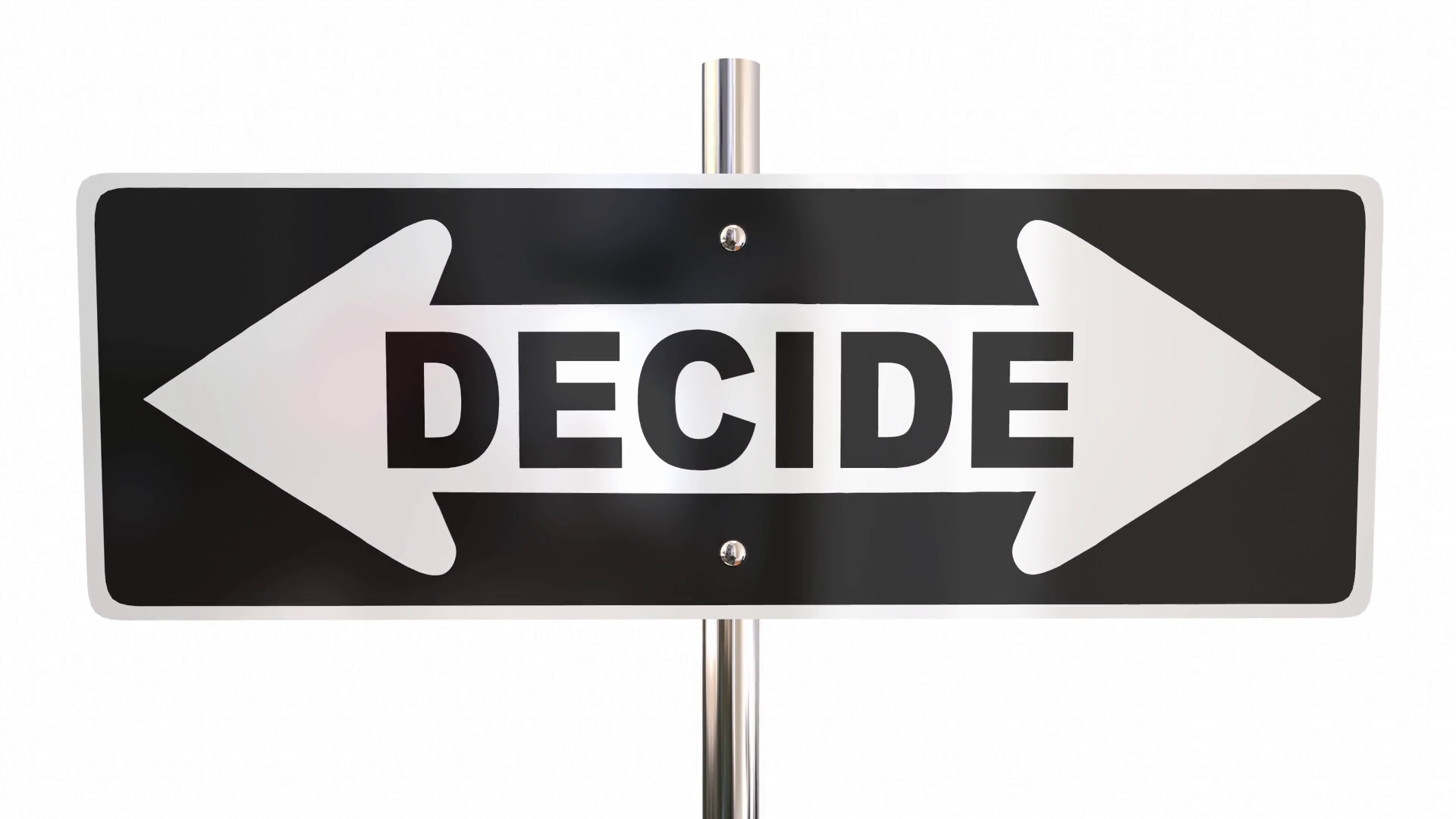 Think Consider Decide Options Choices Signs 3 D Animation Motion ...
