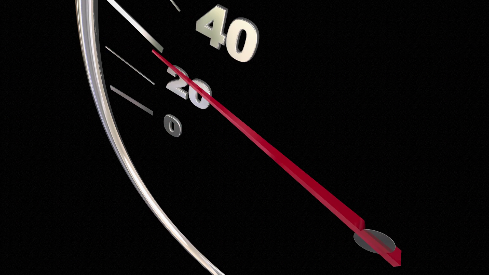 Top Speed Fast Response Service Speedometer Stock Motion Graphics SBV ...