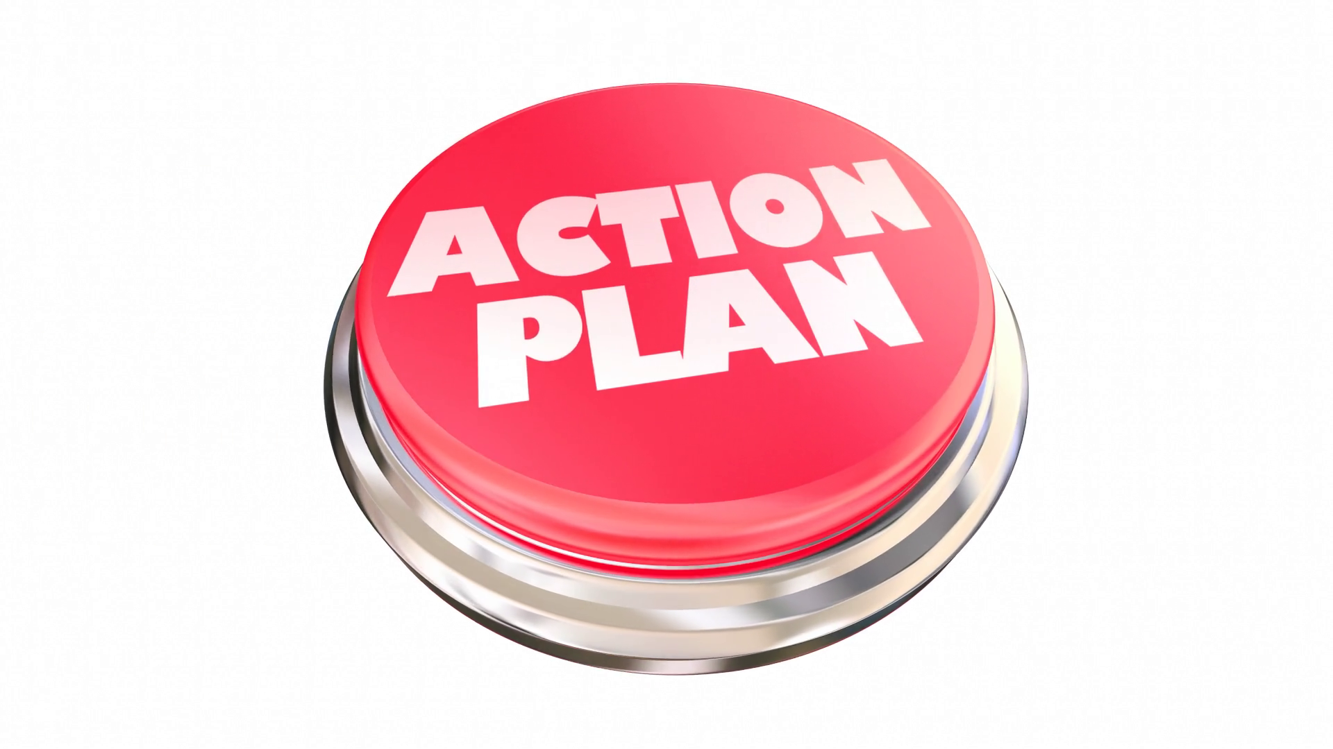 Action Plan Red Button Emergency 3 D Animation Motion Background ...