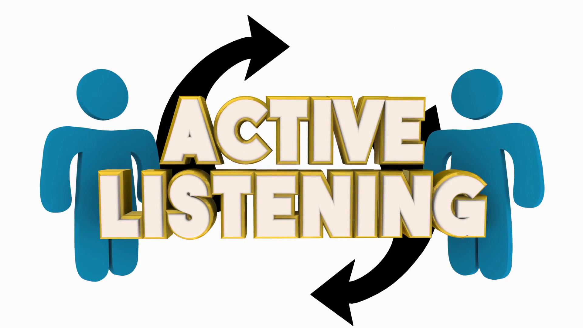 Active Listening Concept With Two People Stock Motion Graphics SBV ...
