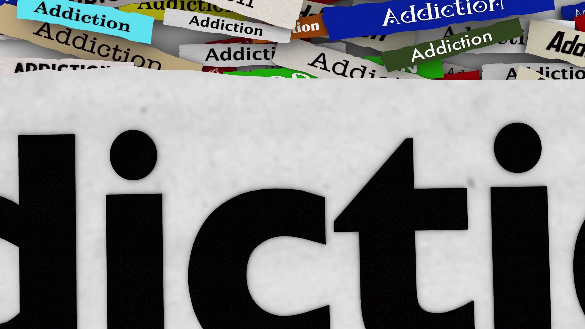 Addiction Drug Problem Habit Treatment Stock Motion Graphics SBV ...