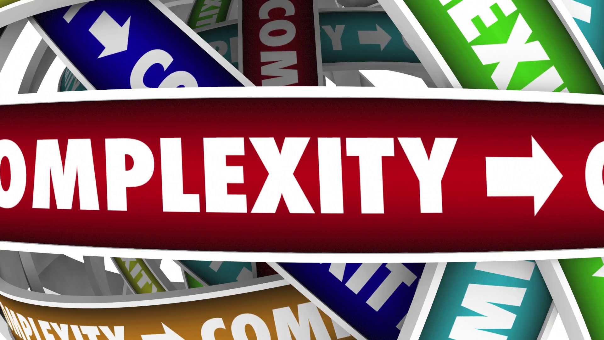 Complexity Detail Involved Elaborate Word 3 Stock Motion Graphics SBV ...