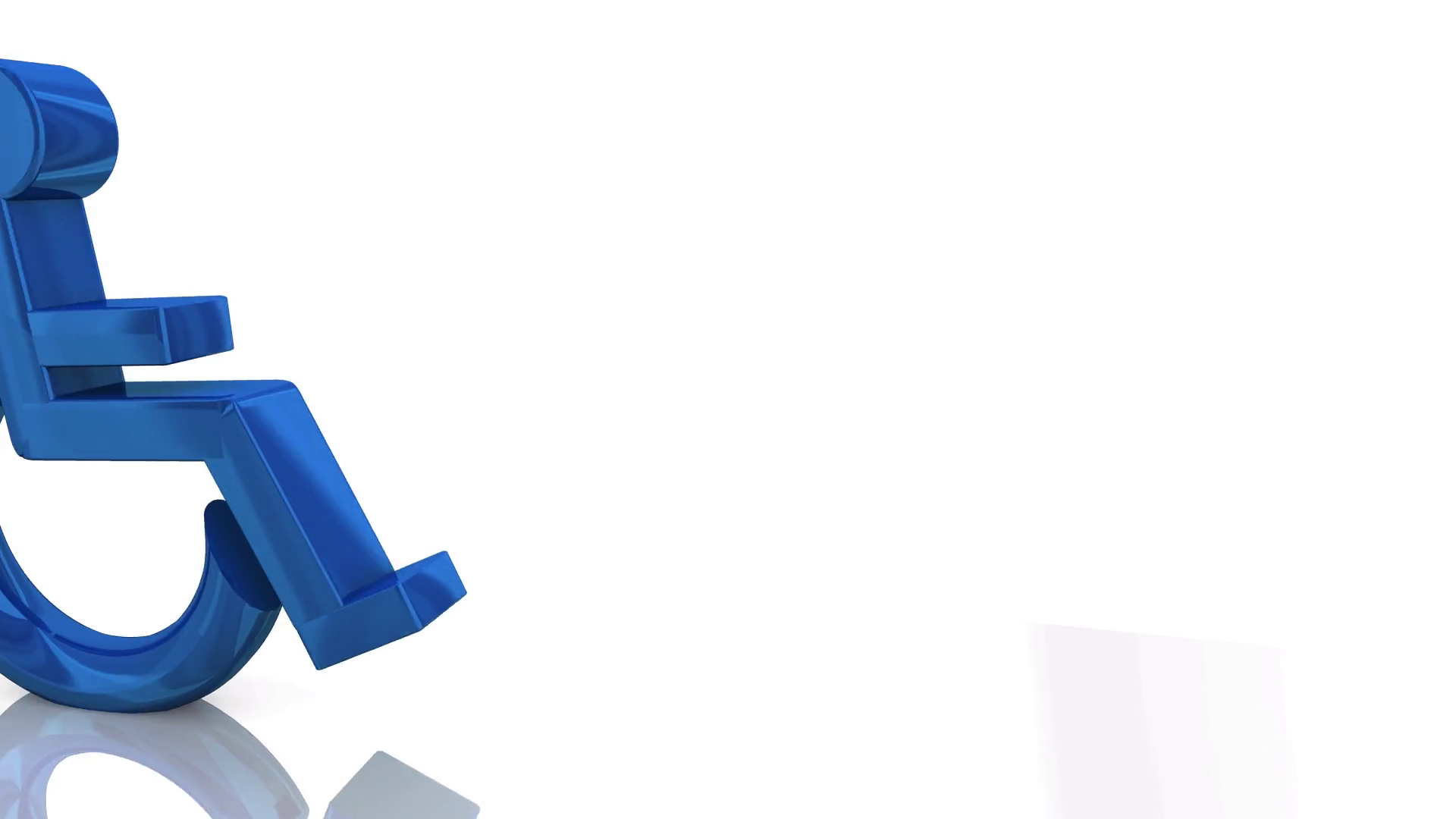 Disabled Handicapped Access Wheelchair Stock Motion Graphics SBV ...