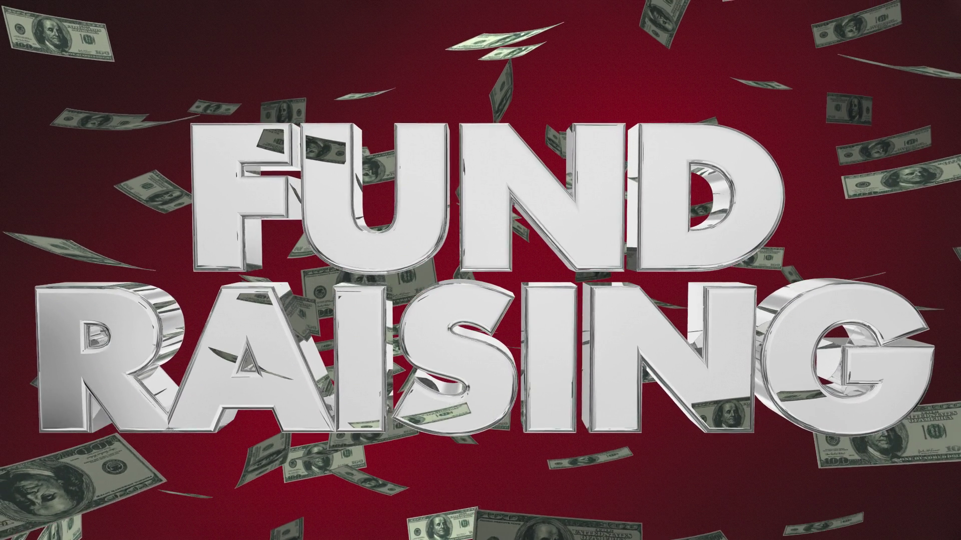 Fund Raising Charity Donations Donate Money 3 D Animation Motion ...