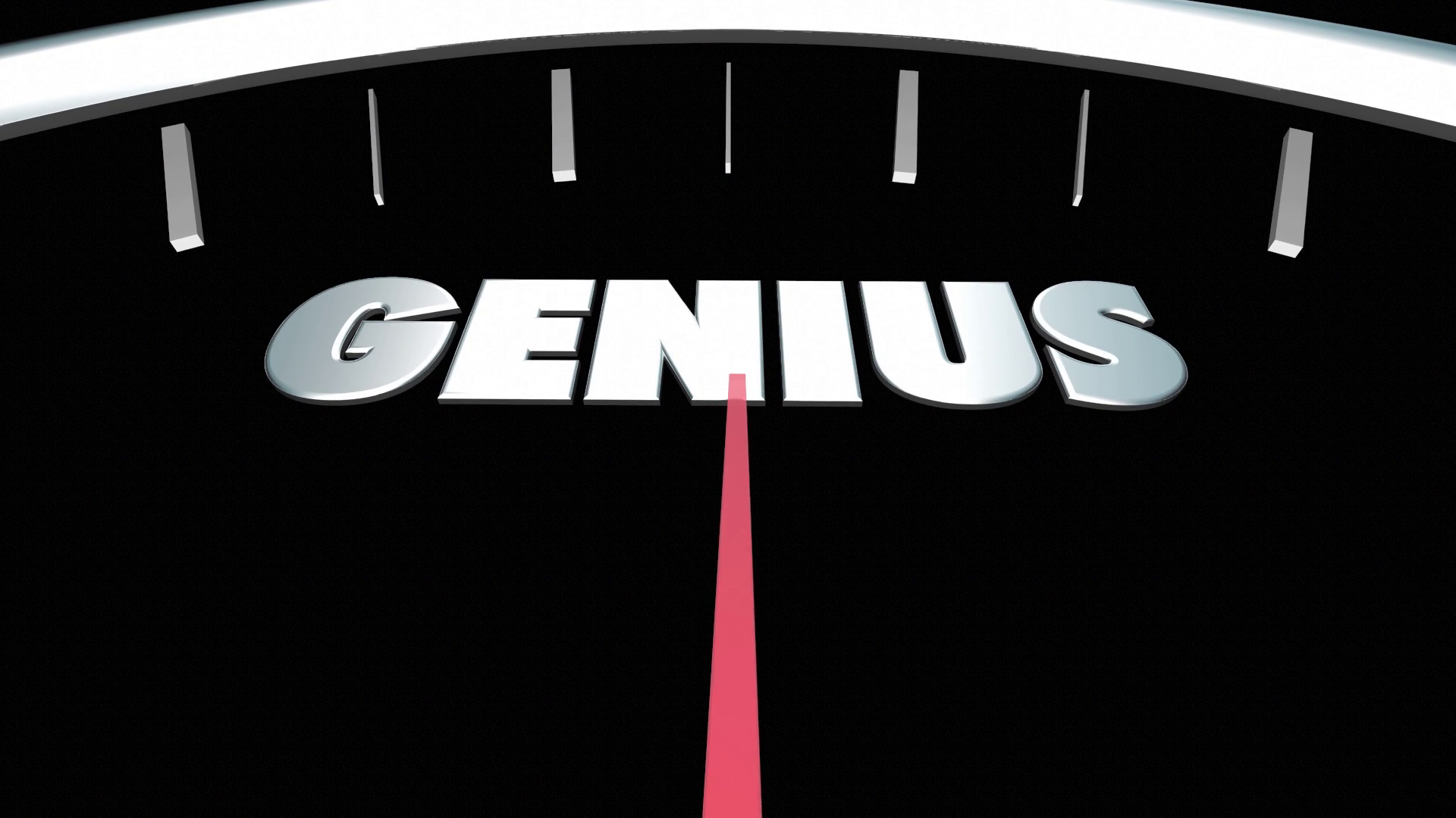 Genius Brilliant Intelligent Smart Measure Your Intelligence Level 3 D ...