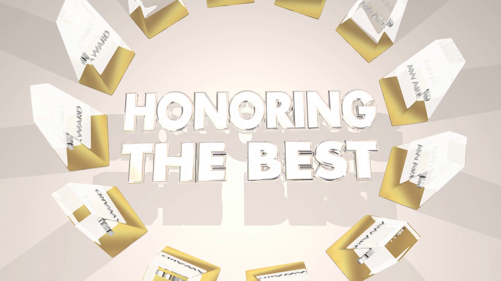 Honoring Best Awards Ceremony Recognition 3 Stock Motion Graphics SBV ...